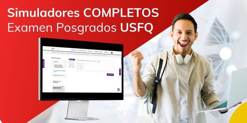 Simuladores Completos Examen de Admisión Posgrados USFQ | Estudia Virtual